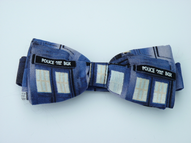 Police Box Pre Tied Bow Tie - Pocketwatch Waistcoats