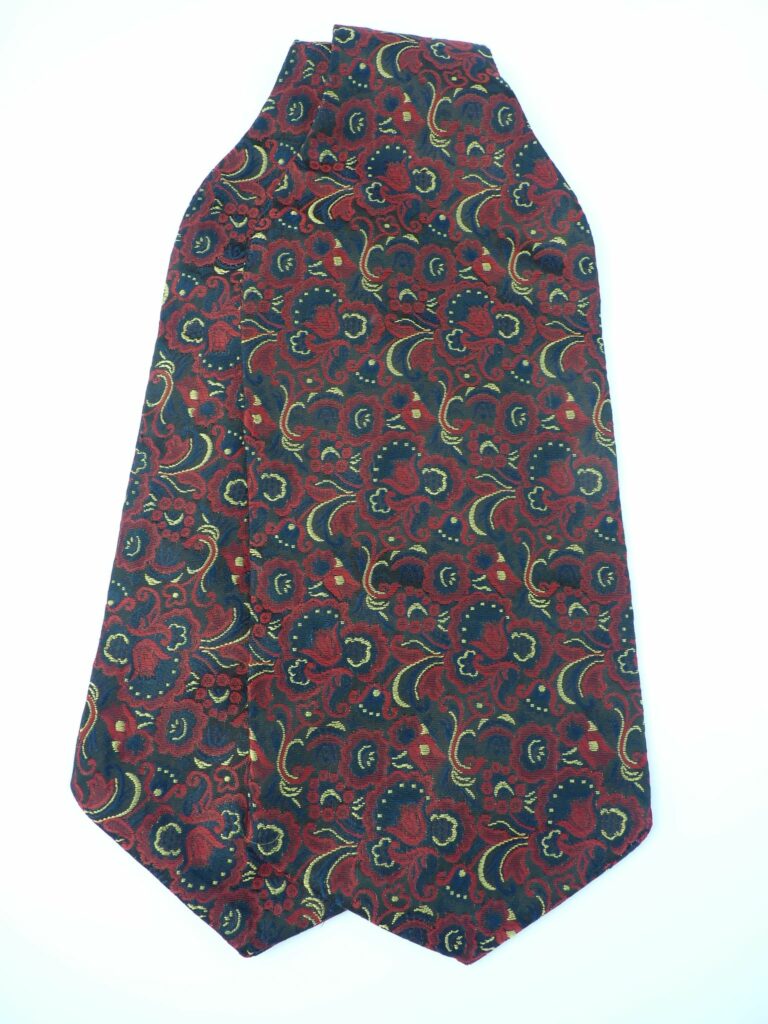 Silk Self Tie Day Cravat & Pocket Square(#24) - Pocketwatch Waistcoats
