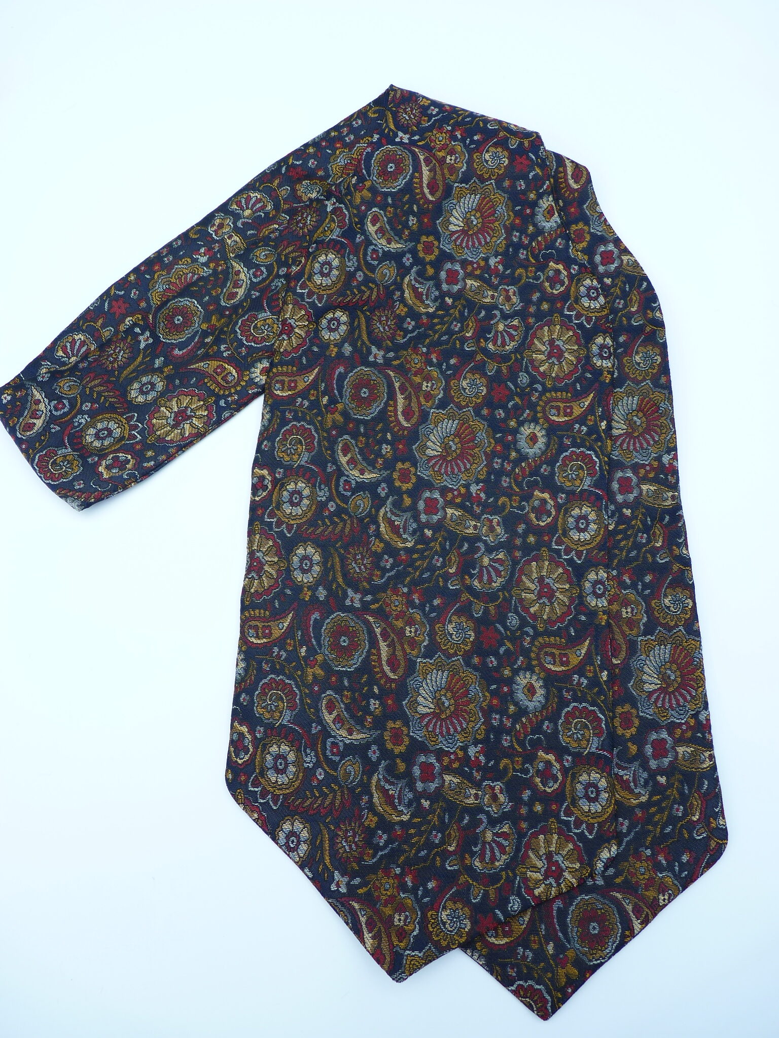 Silk Self Tie Day Cravat (#30) - Pocketwatch Waistcoats