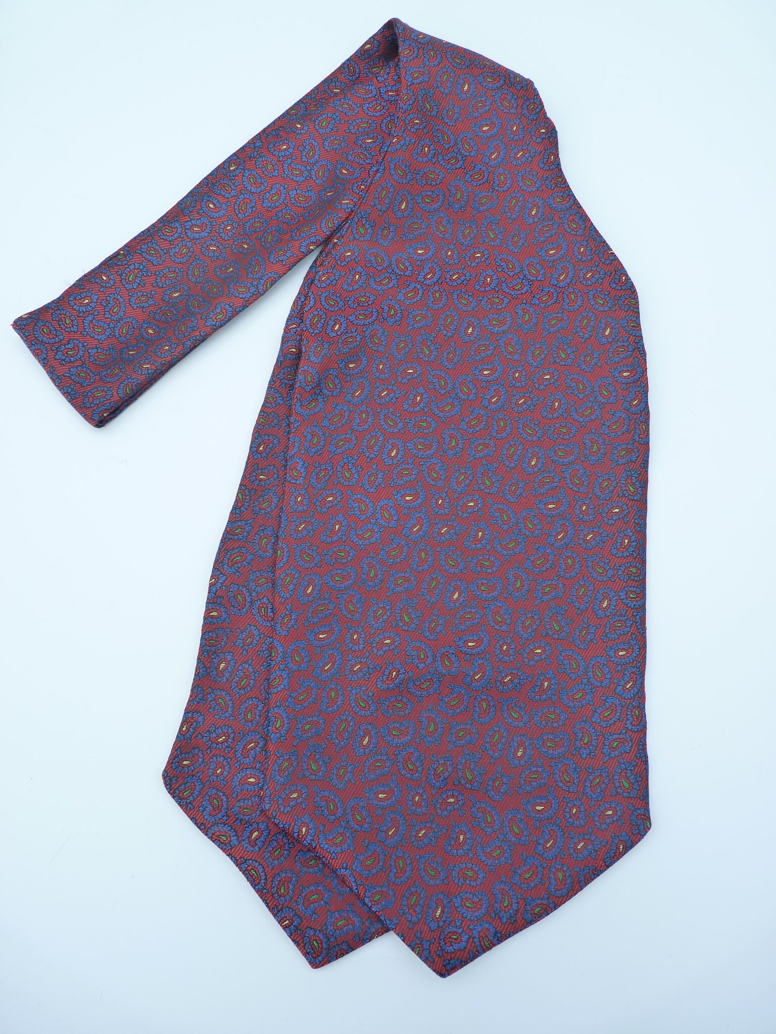 Silk Self Tie Day Cravat (#32) - Pocketwatch Waistcoats