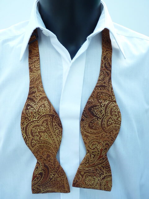 Radiant Paisley (2) Self Tie Bow Tie - Pocketwatch Waistcoats